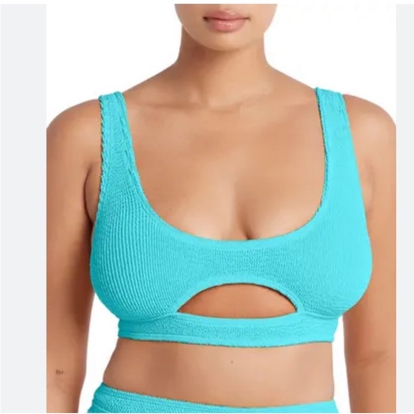 bond-eye | Swim | Bound By Bondeye Set Sasha Swim Top And Scene Bikini Bottom Color Teal Nwt Os ...